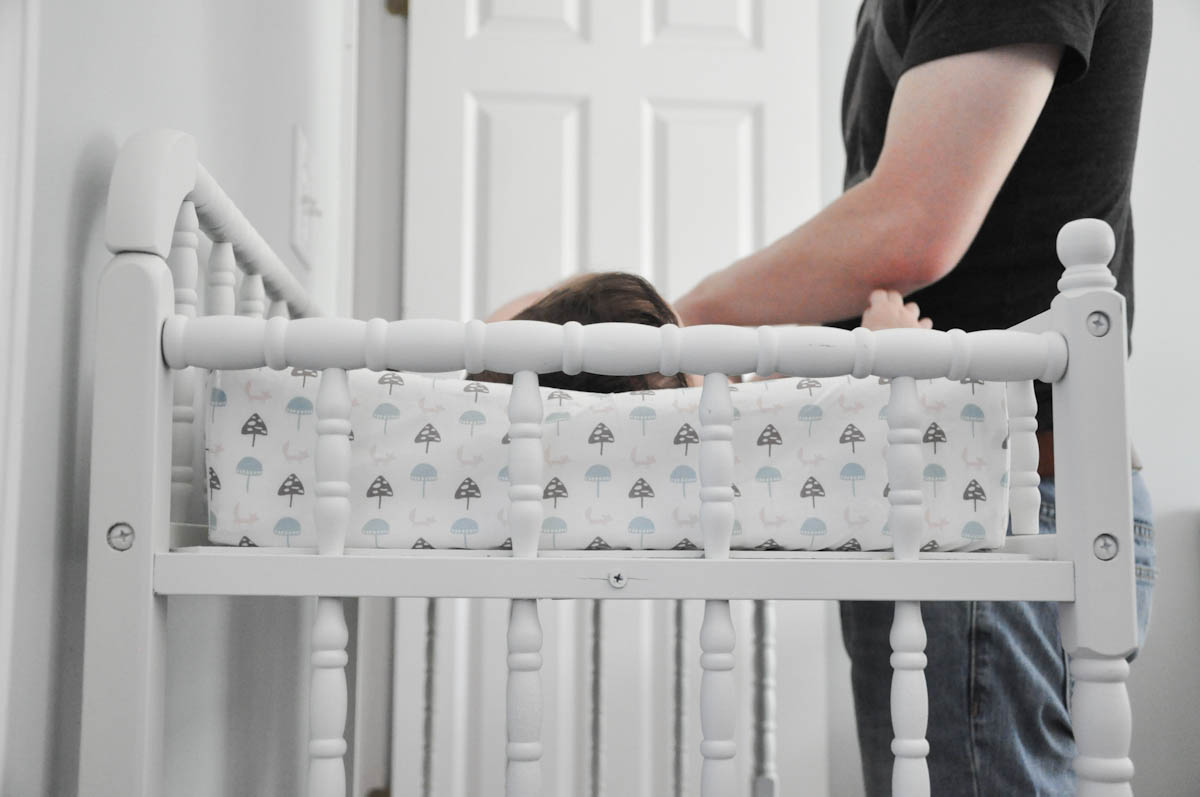 Super simple changing pad cover tutorial - telafante