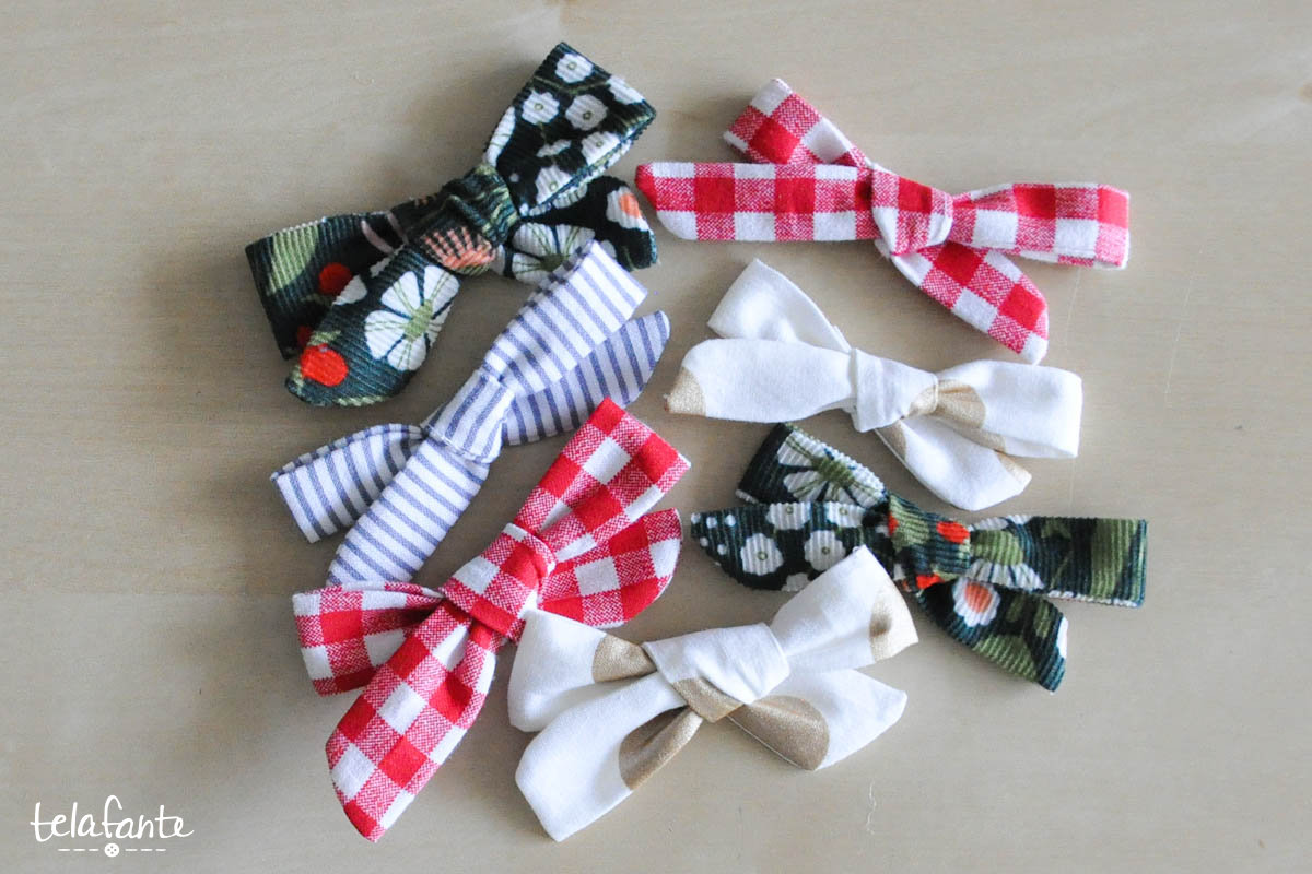Easy Hair Bow Tutorial - telafante