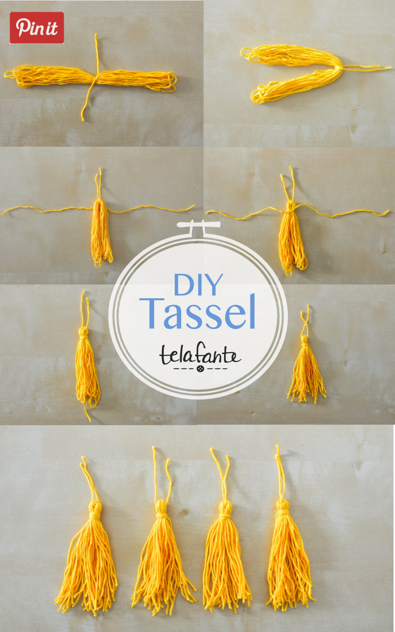 DIY Tassel - telafante